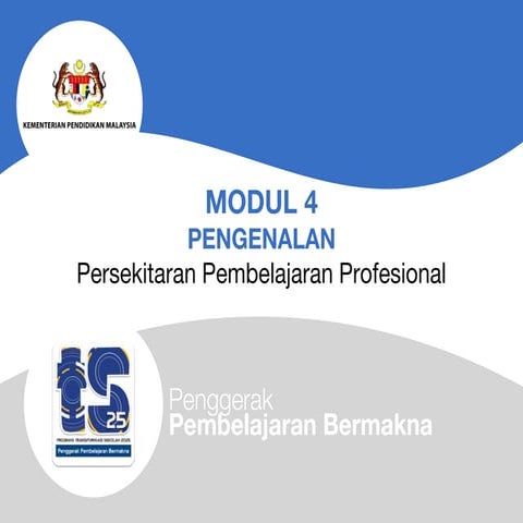 PENGENALAN MODUL 4 PROGRAM TRANFORMASI SEKOLAH (TS25) | PPTX