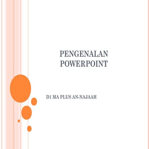 Pengenalan powerpoint | PPT