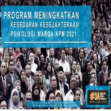 Pengenalan Program Meningkatkan Kesedaran Kesejahteraan Psikologi Warga ...