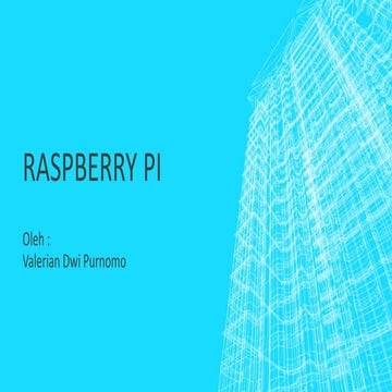 Pengenalan raspberry pi | PPTX