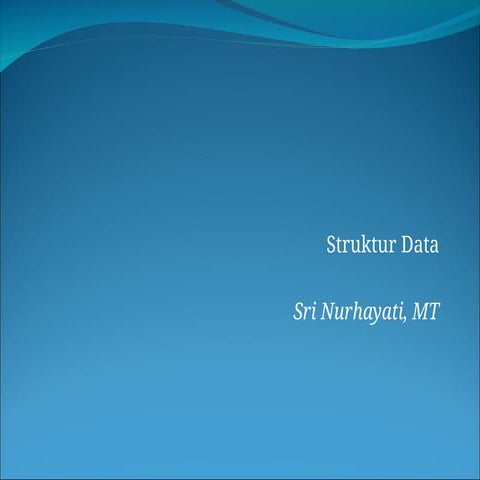 Contoh soal uts struktur data | PDF