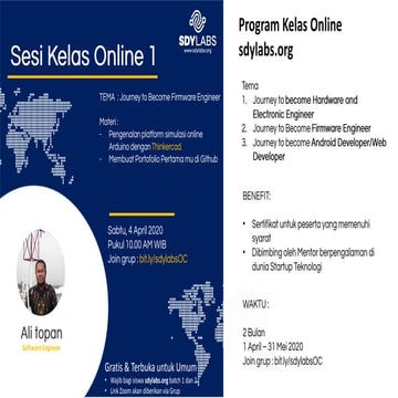 Pengenalan thinkercad dan github | PDF