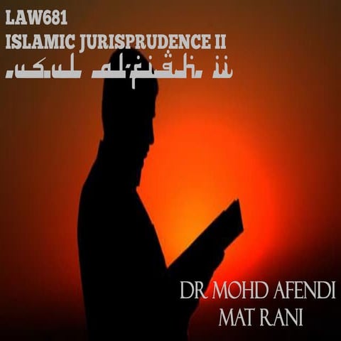 Pengenalan Usul Fiqh II | PDF