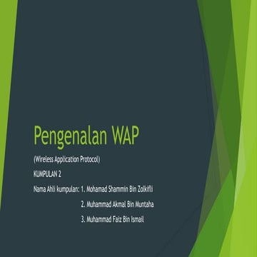 Pengenalan WAP | PPT