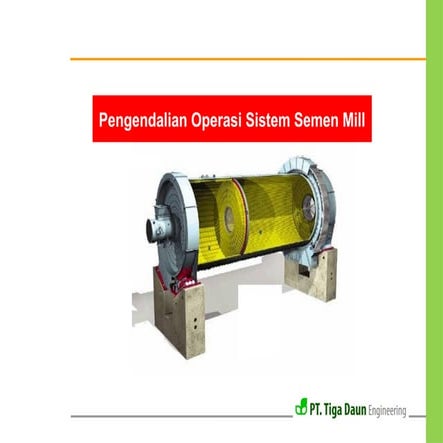 Pengendalian Operasional Cement Mill.pptx
