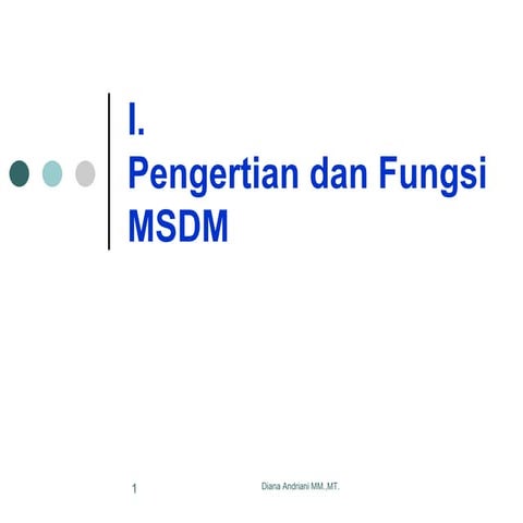 pengertian dan fungsi MSDM.ppt
