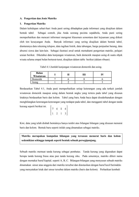 Matriks | PDF