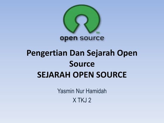 Open source (sistem operasi) | PPT