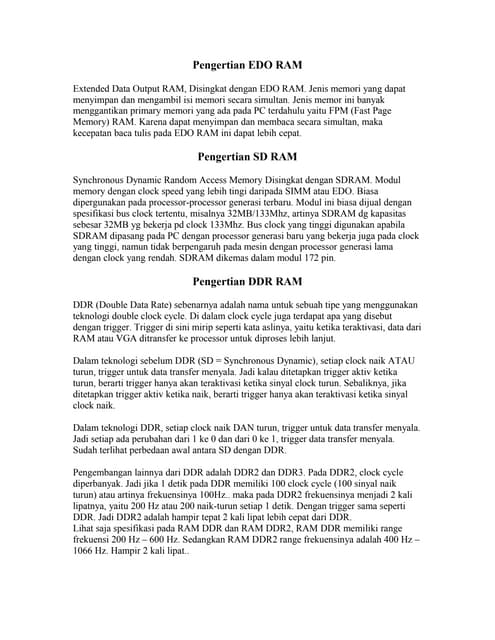 Pengertian Edo Ram Pdf