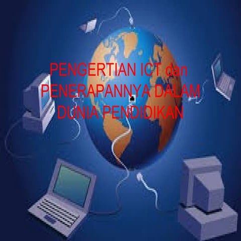 Ict dalam pendidikan | PPTX