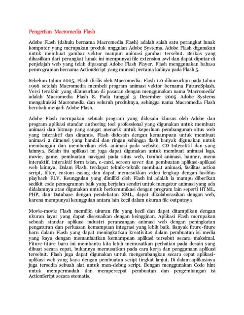 Laporan praktikum multimedia_4-4 | PDF