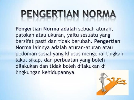 Macam macam norma | PPTX