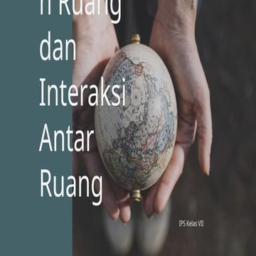 Pengertian Ruang dan Interaksi Antar Ruang .pptx