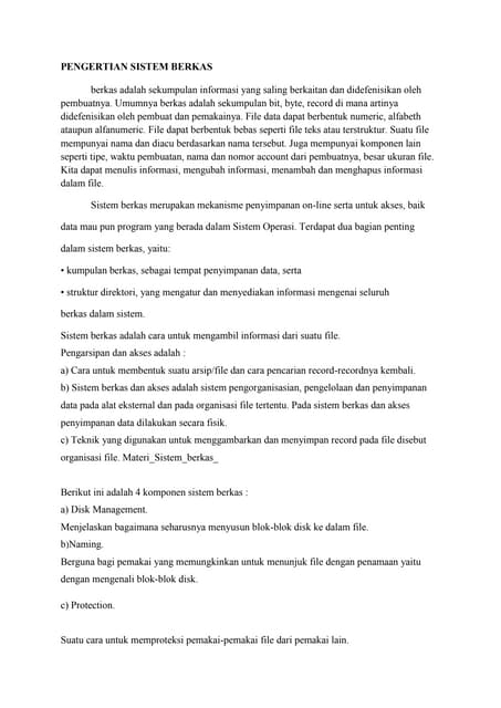 Komputasi Paralel dan terdistribusi (Pengantar sistem terdistribusi) | PPTX