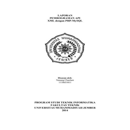 Pemograman API | PDF