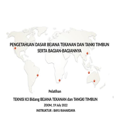 PENGETAHUAN DASAR BEJANA TEKAN & TANGKI TIMBUN | PPTX
