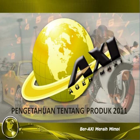 Pengetahuan produk axi | PPT