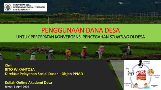 Materi Dana Desa 2025 prioritas penggunaan dana desa di tahun 2025 | PPT
