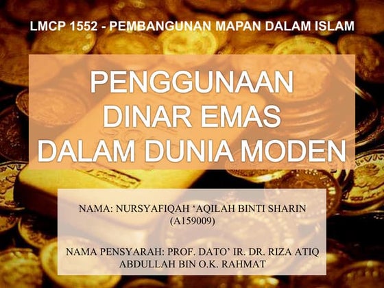 Dinar Emas | PPT