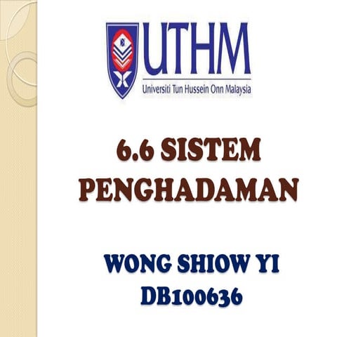 Penghadaman | PPTX
