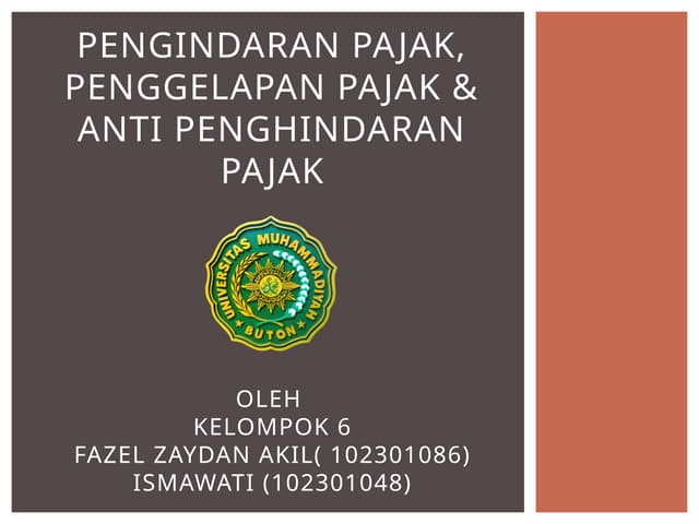 TAX HEAVEN COUNTRY DAN PENGHINDARAN PAJAK.pptx