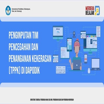 penginputan TPPK di dalam dapodik sebagai bentuk | PDF