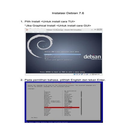 Penginstalan debian | PDF