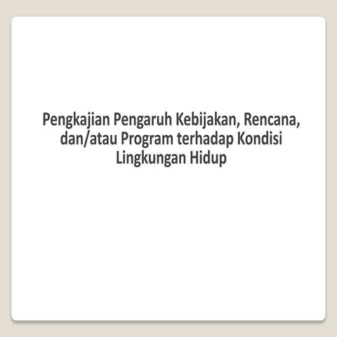 Pengkajian pengaruh krp | PDF