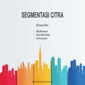 pengolahan citra mengenai segmentasi citra.pptx