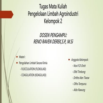 Koagulasi dan-flokulasi (1) | PPT