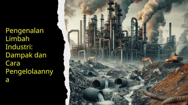 Pengelolaan Limbah pada Industri Farmasi | PDF