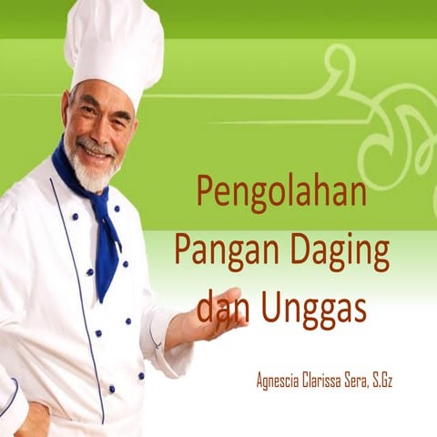Pengolahan pangan daging dan unggas | PDF