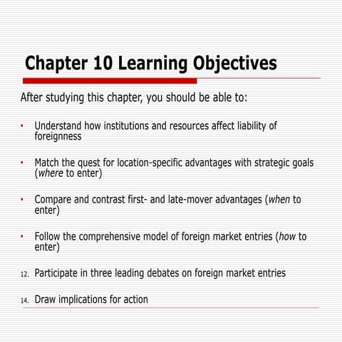 Chapter Ten Powerpoint Presentation | PPT