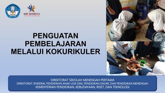 Kokurikuler dalam Pembelajaran Mendalam atau Deep Leaning | PPTX