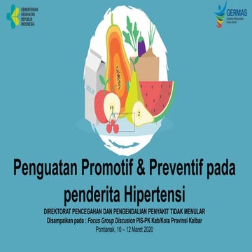 Penguatan promotif preventif finale | PPT