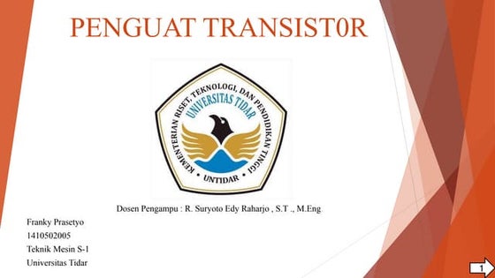 Penguat transistor1 | PPTX