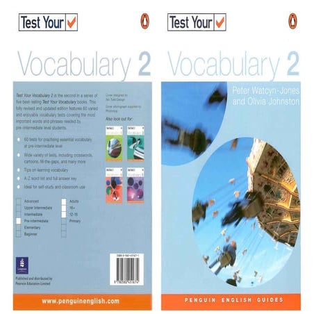 Penguin test your vocabulary 2 pre-int | PDF