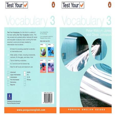 Penguin test your vocabulary 3 intermediate | PDF