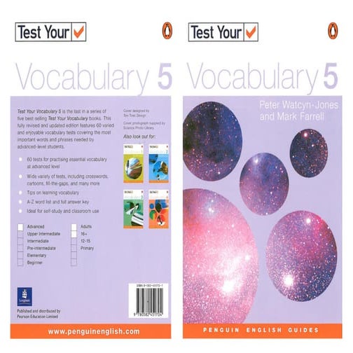 Penguin test your vocabulary 5 advanced | PDF