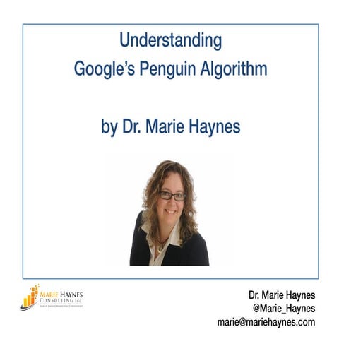 Understanding Google’s Penguin Algorithm by Marie Haynes | PDF