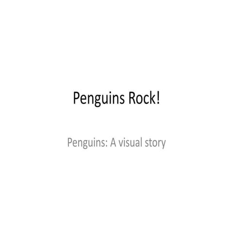 Penguins rock | PPTX