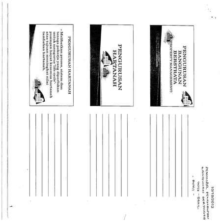 Pengurusan bangunan berstrata | PDF