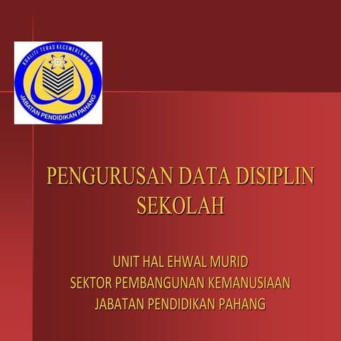 PENGURUSAN DATA DISIPLIN.ppt