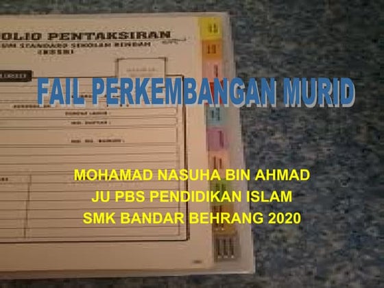 Sistem fail induk pengurusan pbs | PPT