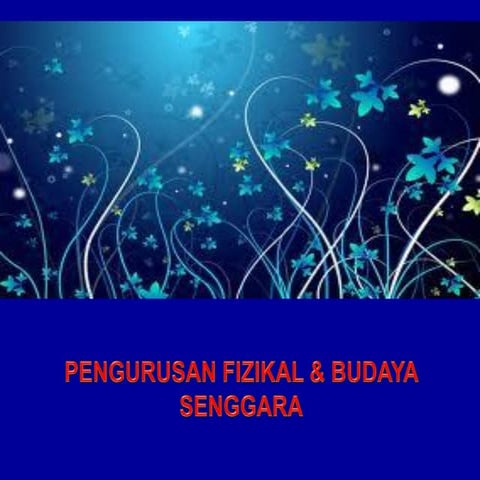 Pengurusan fizikal budaya senggara lates | PDF