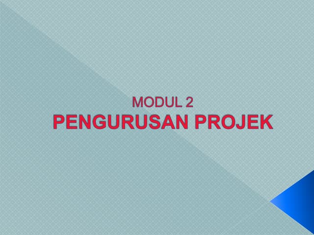 Reka Bentuk & Teknologi : Bab 2 pengurusan projek | PPTX