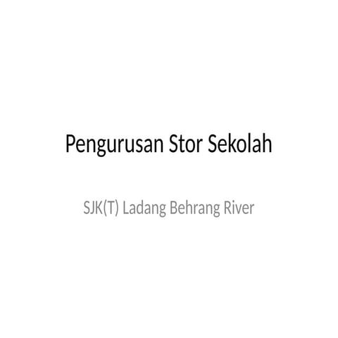 CONTOHPOWERPOINT PENGURUSAN ASET SEKOLAH | PPTX