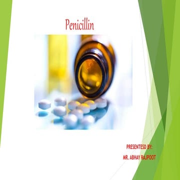 Peniciline | PPTX