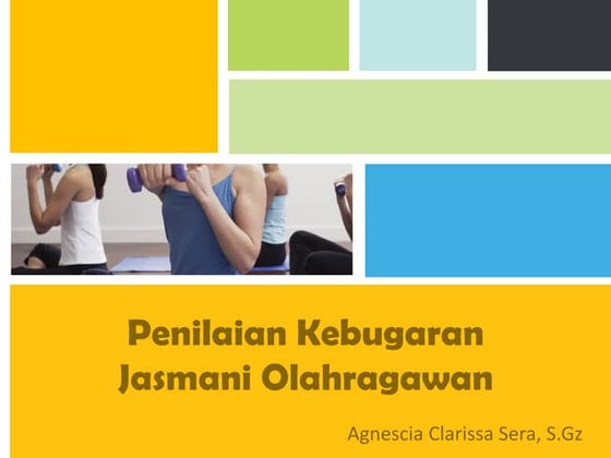 pengukuran kebugaran jasmani metode rockport | PPTX