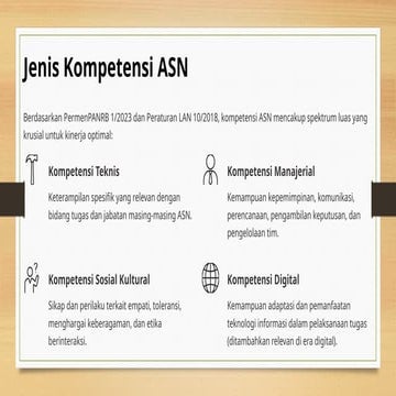 Peningkatan-Kompetensi asn di era digital | PPTX